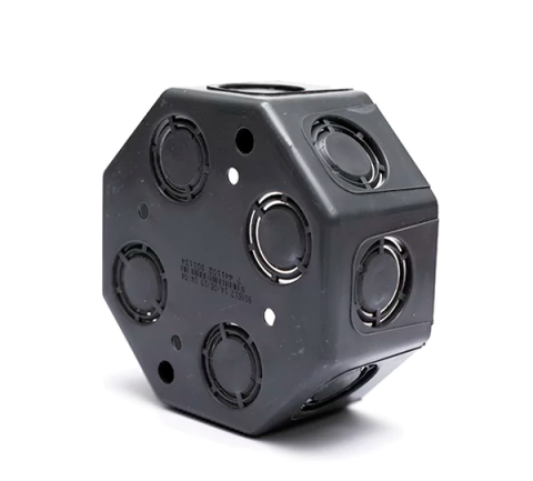 CAJA OCTAGONAL PVC KNOCK-OUT DURMAN | Pes